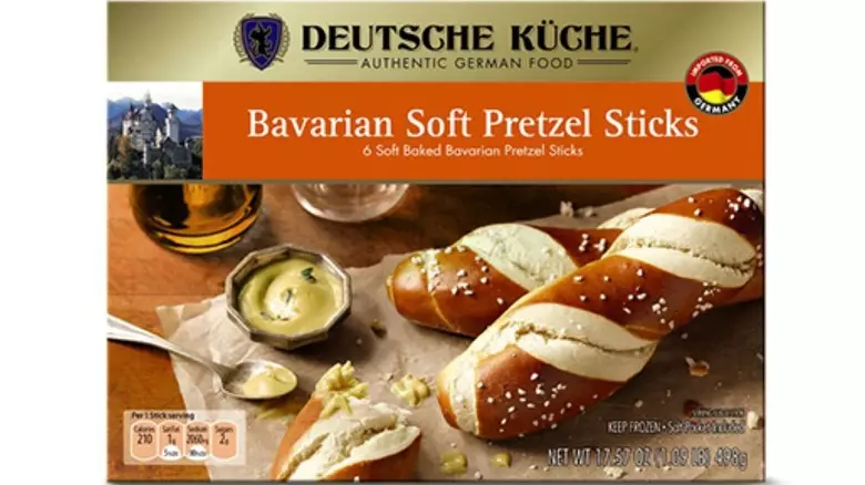 Cinezela umfanekiso weBavrian Soft Pretzel Sticks