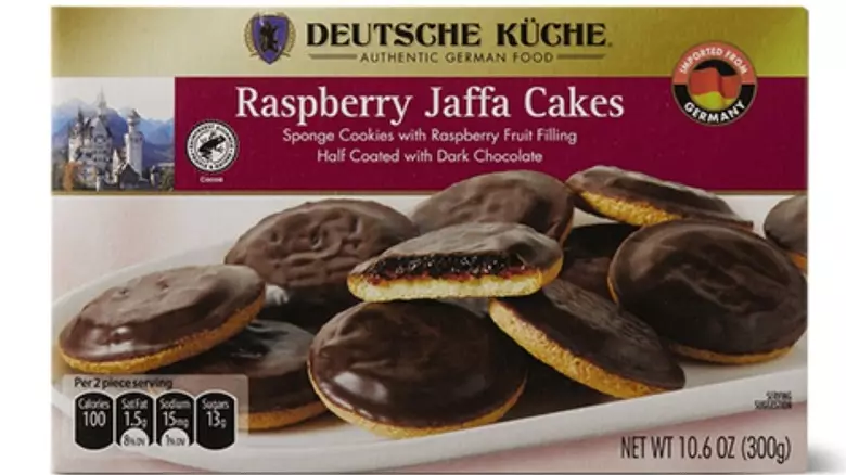 Parseberjocht ôfbylding fan jaffa cakes