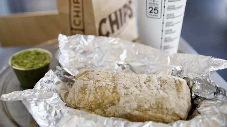 Burrito di pollo Chipotle