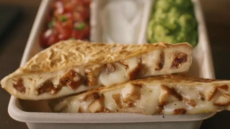 Chipotle Chicken quesadilla