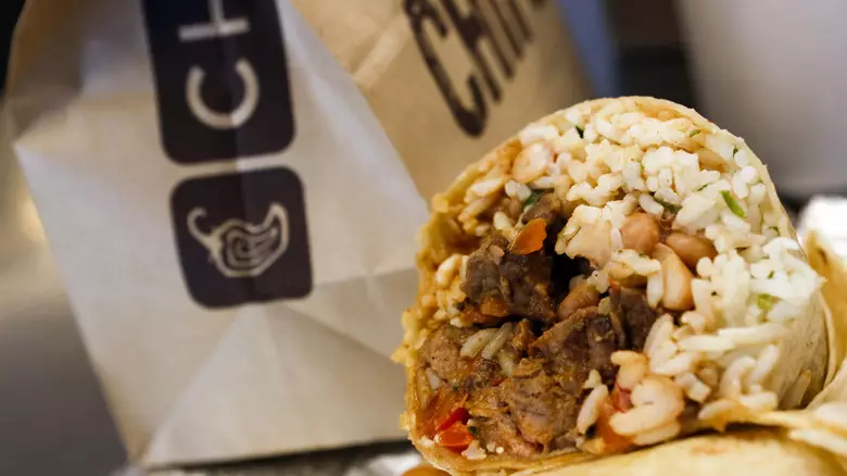 Burritos cu friptură de Chipotle