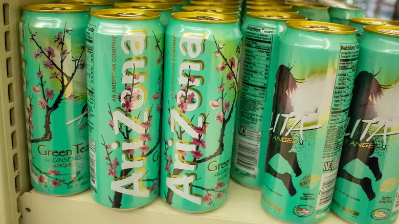 AriZona Green Tea sareng Ginseng sareng Madu