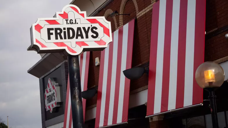 TGI Fridays 外部标志