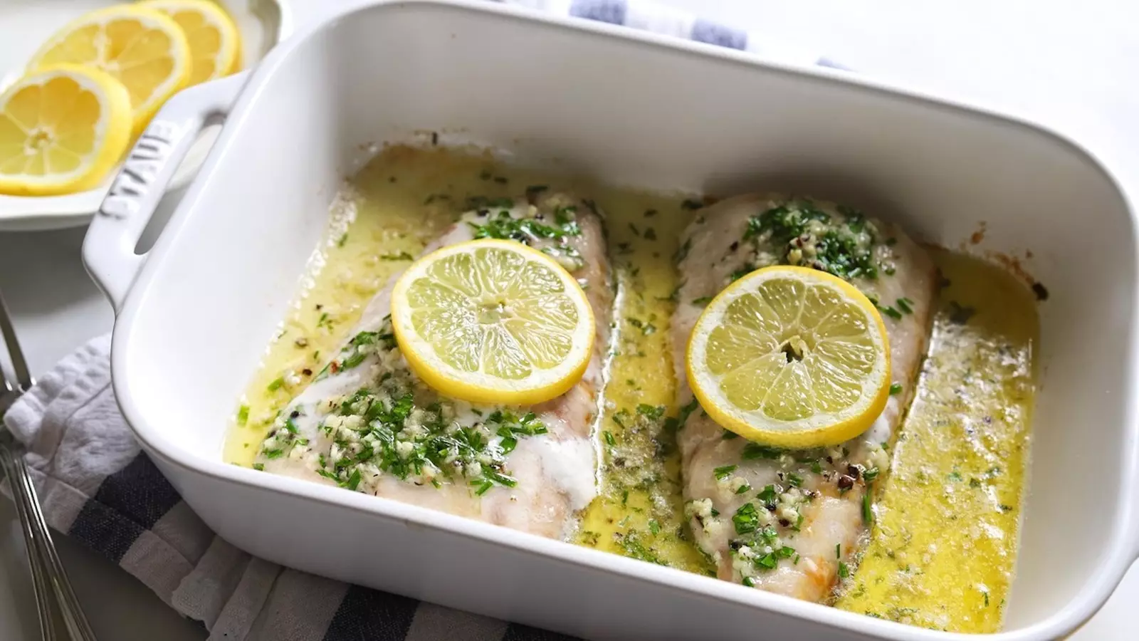 Receta simple de Mahi Mahi al horno