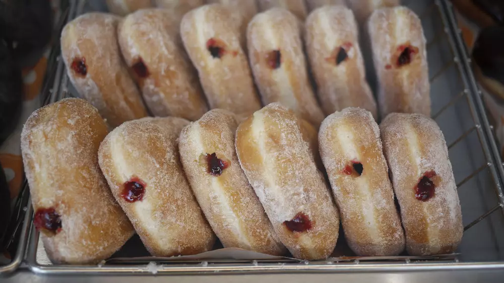 Jelly donuts fra Dunkin Donuts