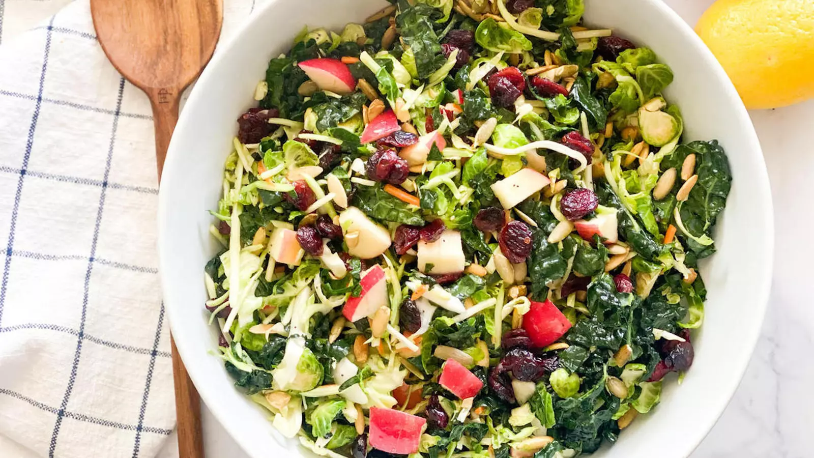 Recipe Salad Kale Macaan