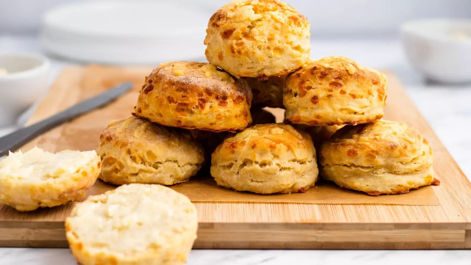 Receta de galletas de queso de 3 ingredientes