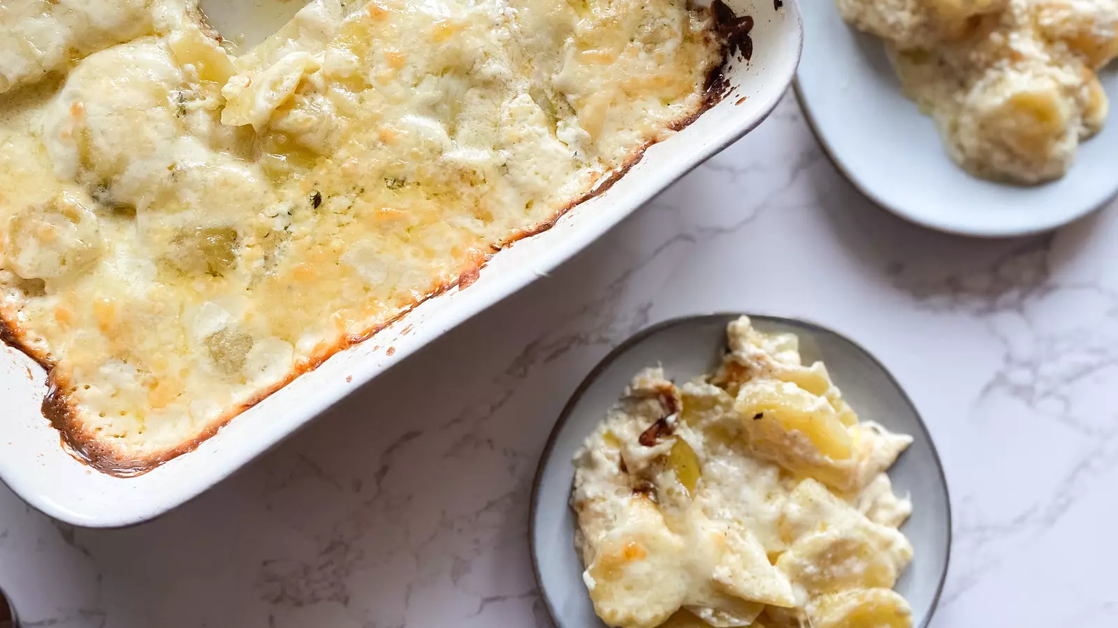 Pòmdetè Au Gratin Recipe