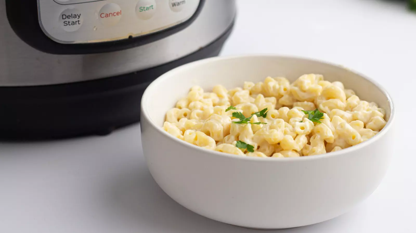 Receta instantánea de macarrones con queso