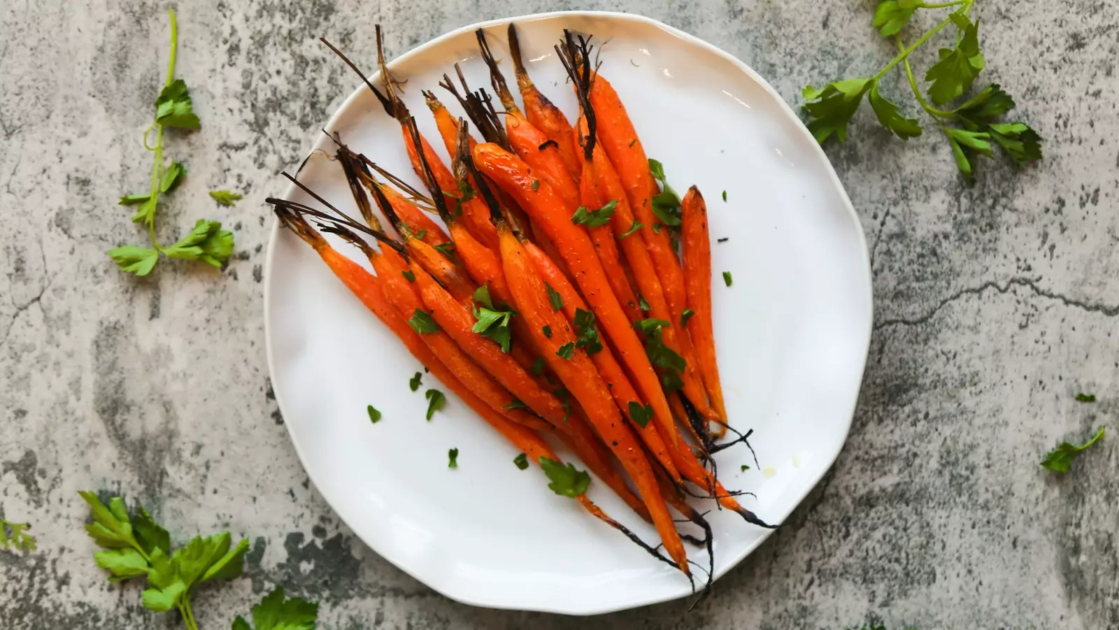 Eenvoudig recept voor geroosterde wortel