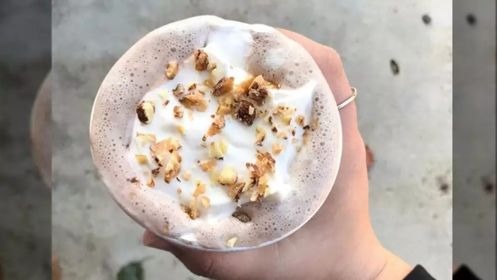 Starbucks Toffee Almond Milk Cacao Caldo