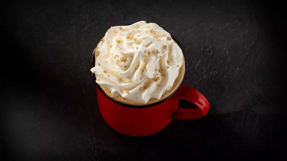 Latte de praliné de castañas de Starbucks