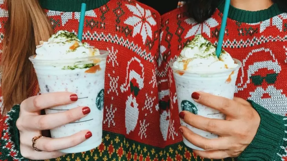 Starbucks Fruitcake Frappuccino