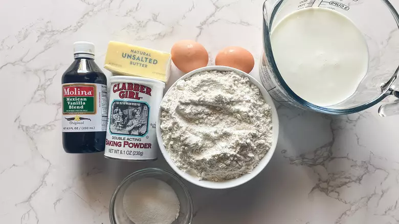 Ingredients yepepa pancake