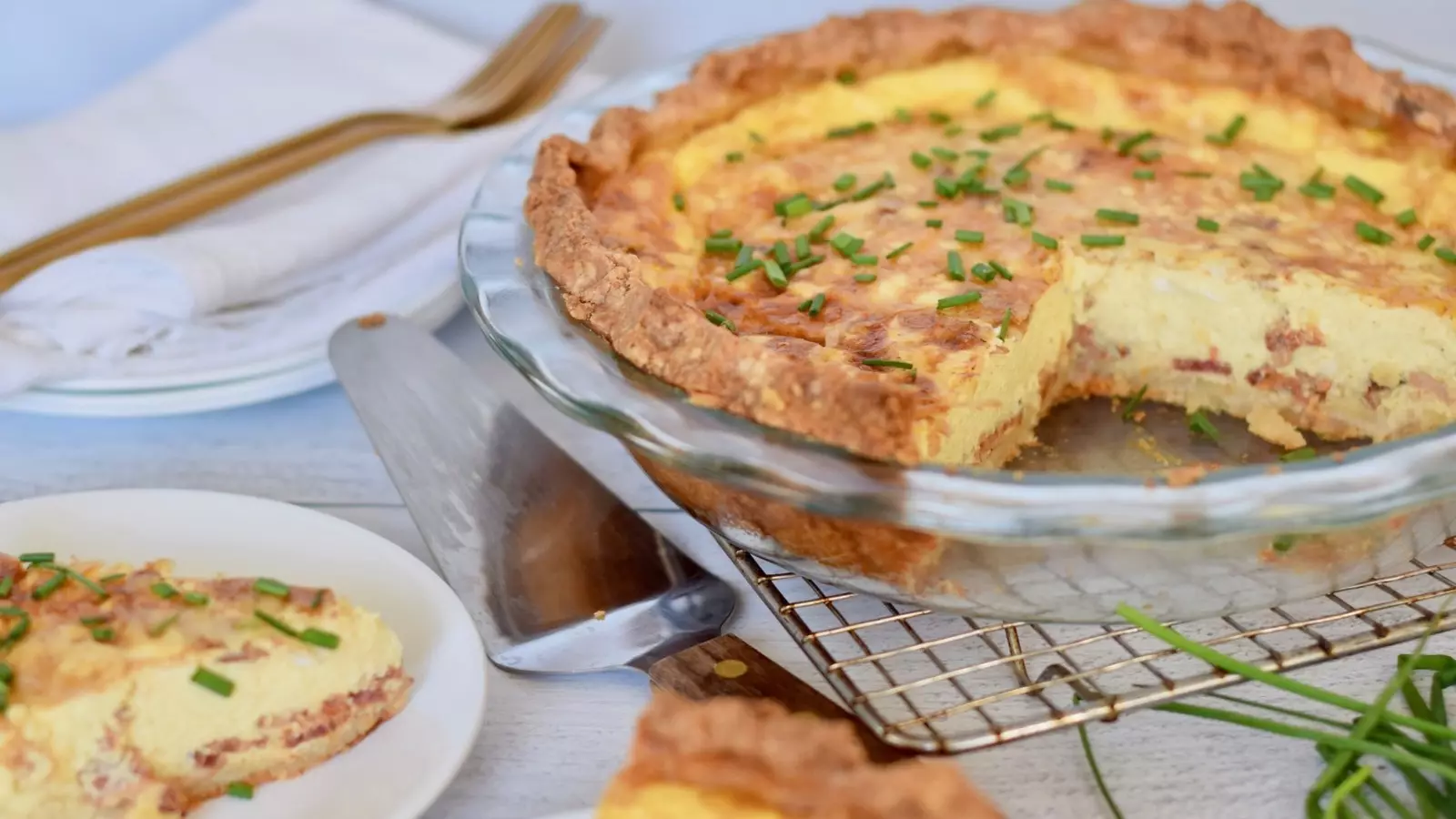 Quiche Lorraine opskrift