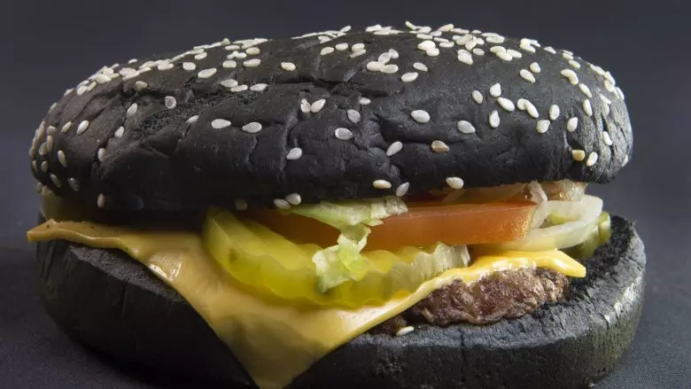 Black burger