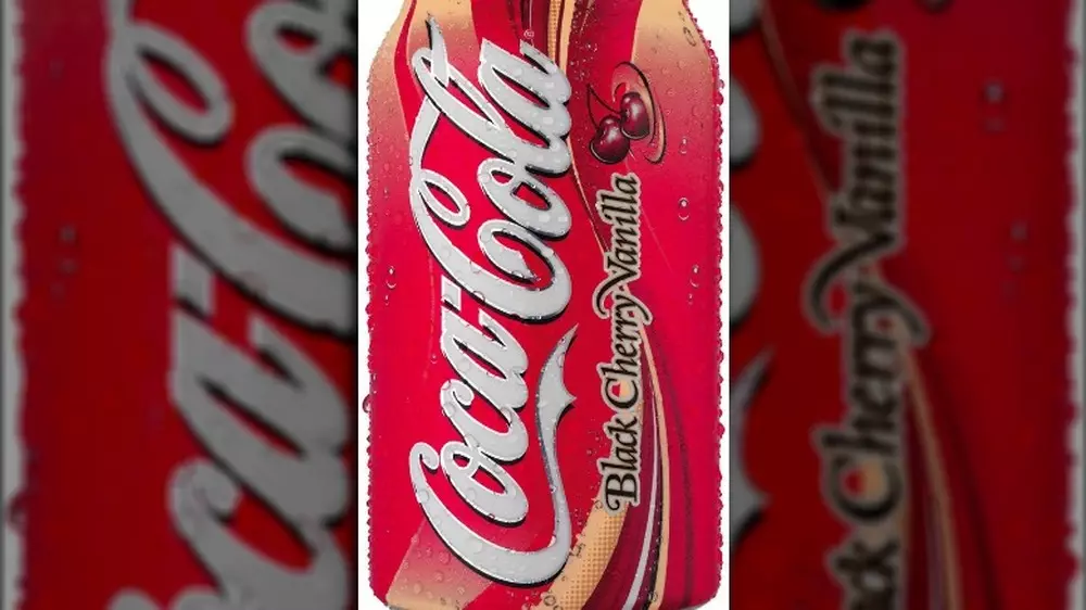 Coke Black Cherry Vanilla kaleng