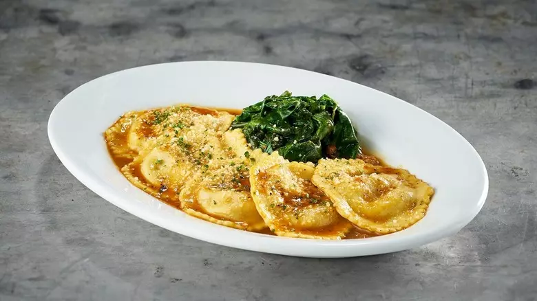 Veal Osso Buco Ravioli kubva kuRuth's chris