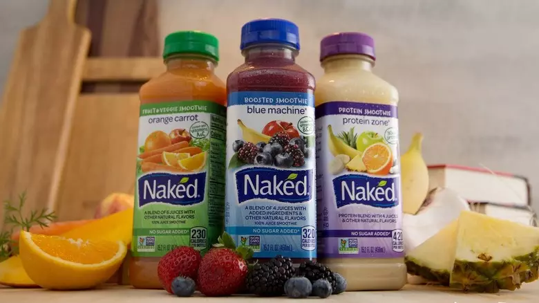 Naked Juice smūtiju klāsts