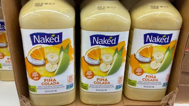 hubo nga juice pina colada nga mga botelya