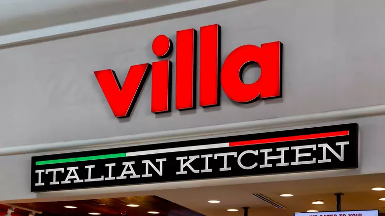 Cucina italiana della villa