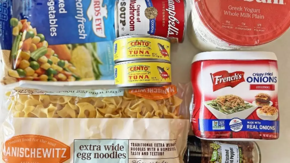 ingredients per a una cassola de tonyina fàcil