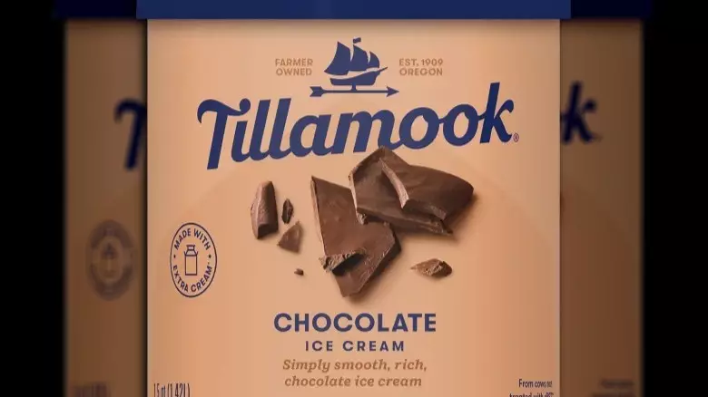 helado de chocolate tillamook