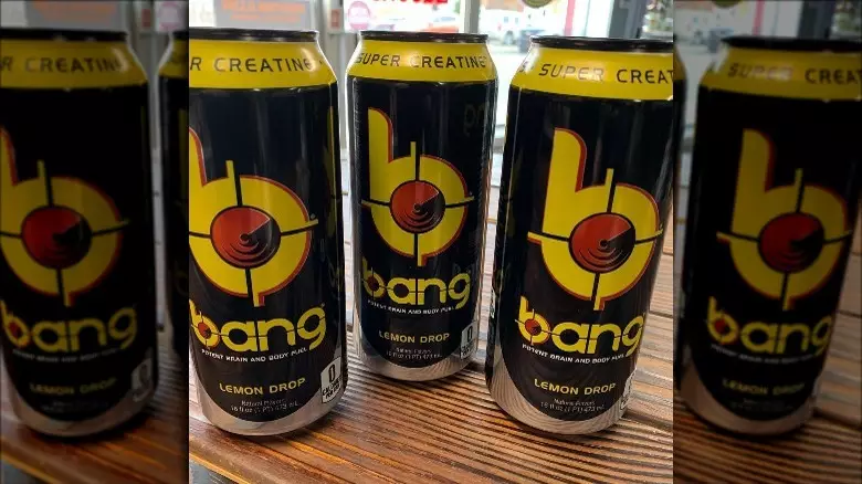 Bang Energy Lemon Drop amin'ny kaopy