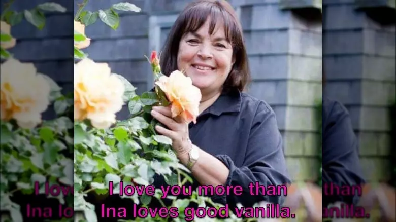 Ina Garten վանիլային մեմ