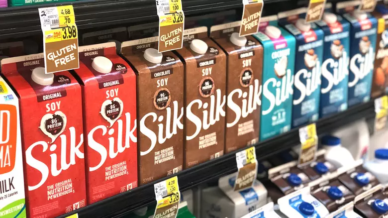Silk soy milk flavors