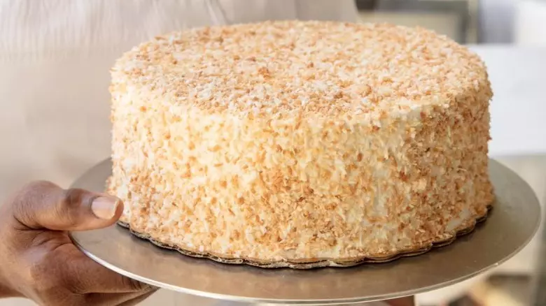 Coconut-Pecan Cake