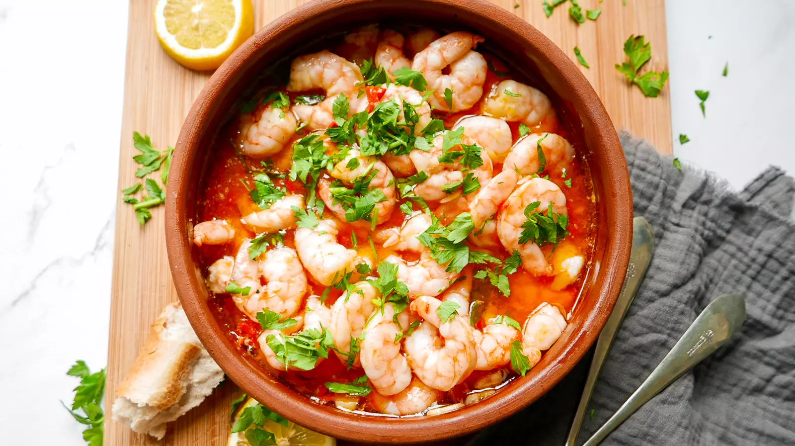 Spanish qej Shrimp Recipe