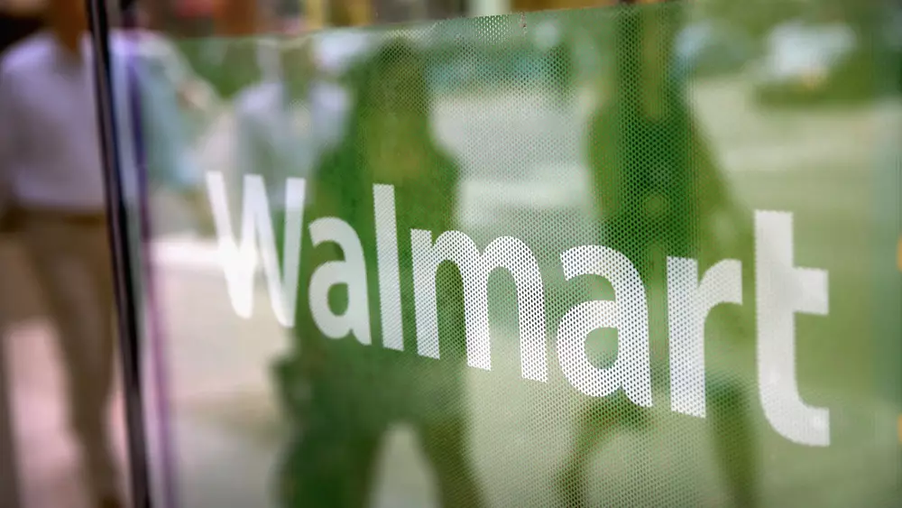 Walmart saltoki baten kanpoaldean