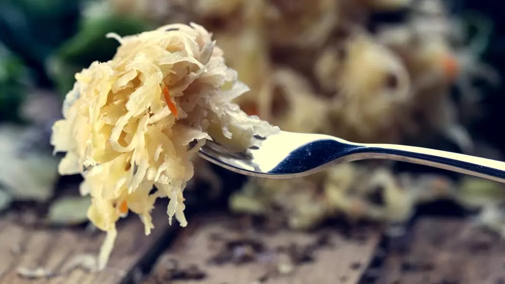 काट्यावर sauerkraut