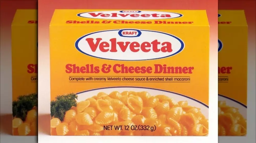 Qutiya Vintage ji şêlên Velveeta û şîva penêr