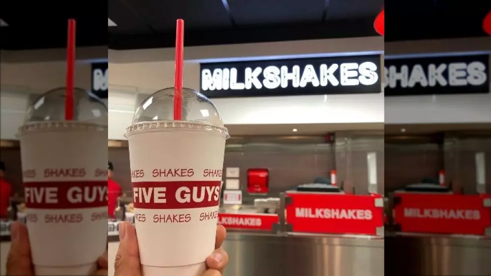 Five Guys Milkshake