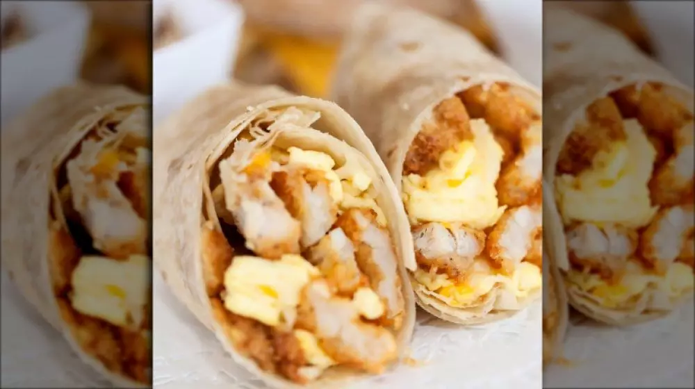 Chick-fil-A Hash Brown Scramble Burrito