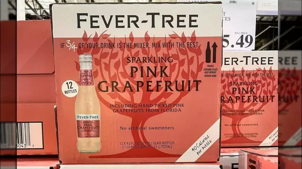 Fever-Tree rosa grapefrukt tilfeller