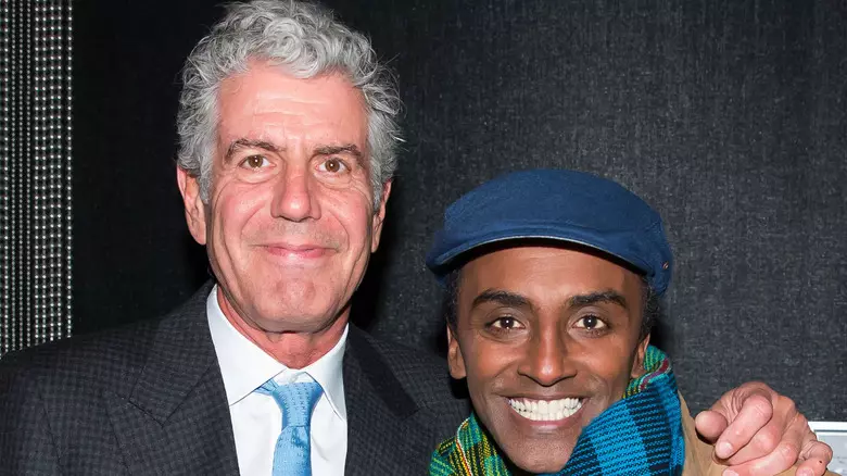 Ndị isi nri Marcus Samuelsson na Anthony Bourdain