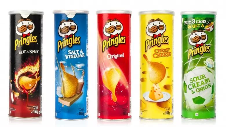 Pringles çipsi ləzzətləri
