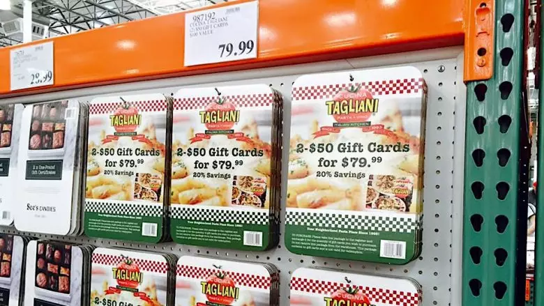 cartes-cadeaux costco