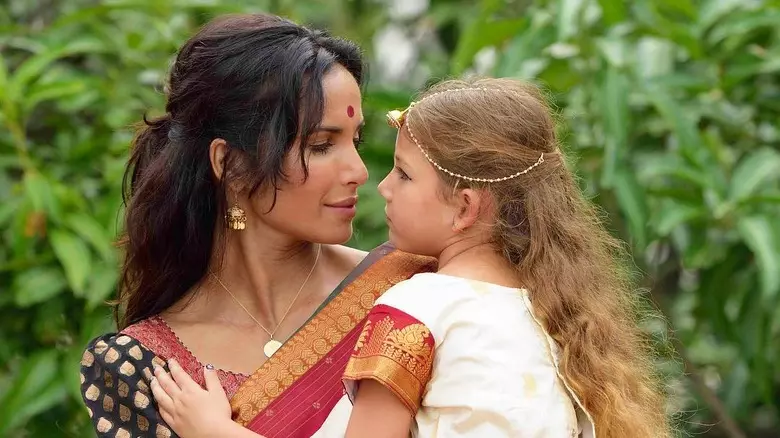 Padma Lakshmi en dochter