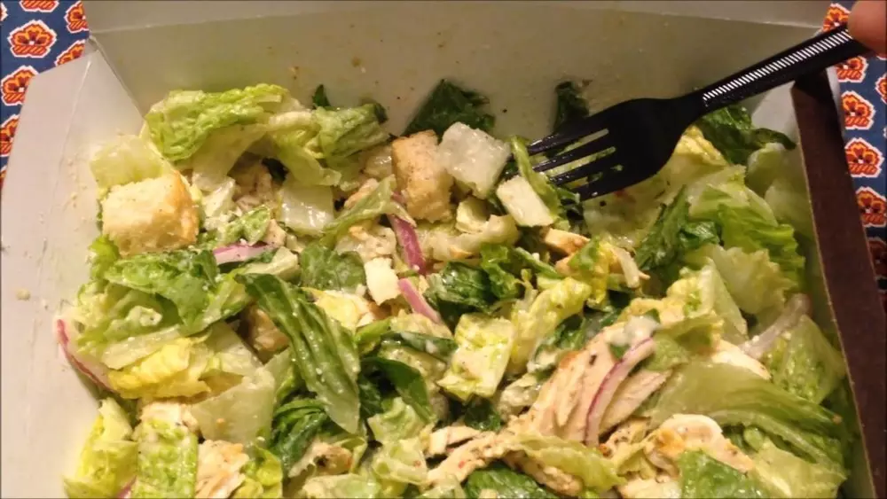 Panera Roti Caesar salad