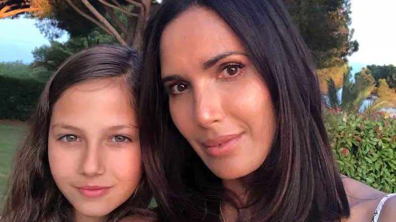 Padma Lakshmi at anak na si Krishna