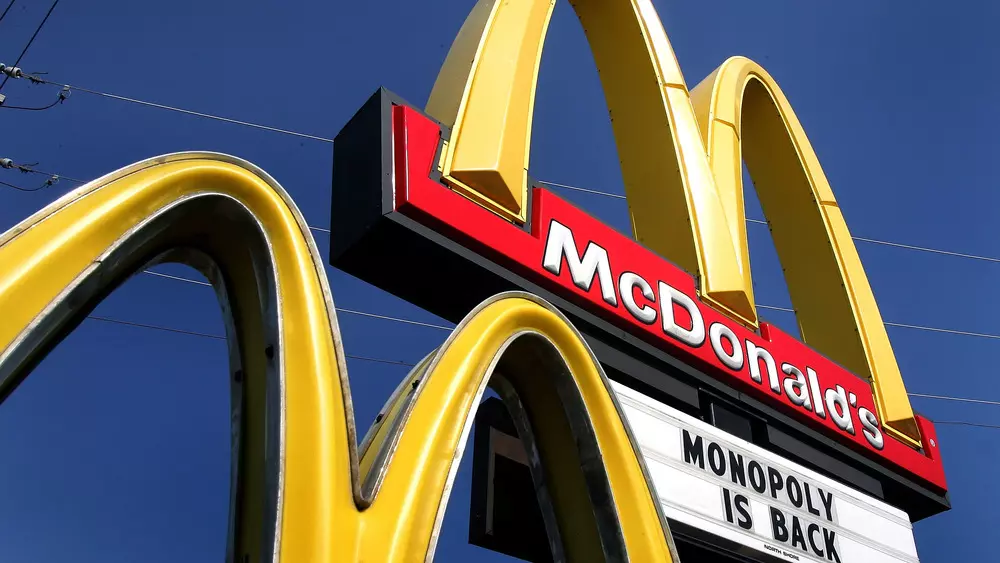 McDonalds, zelta arkas