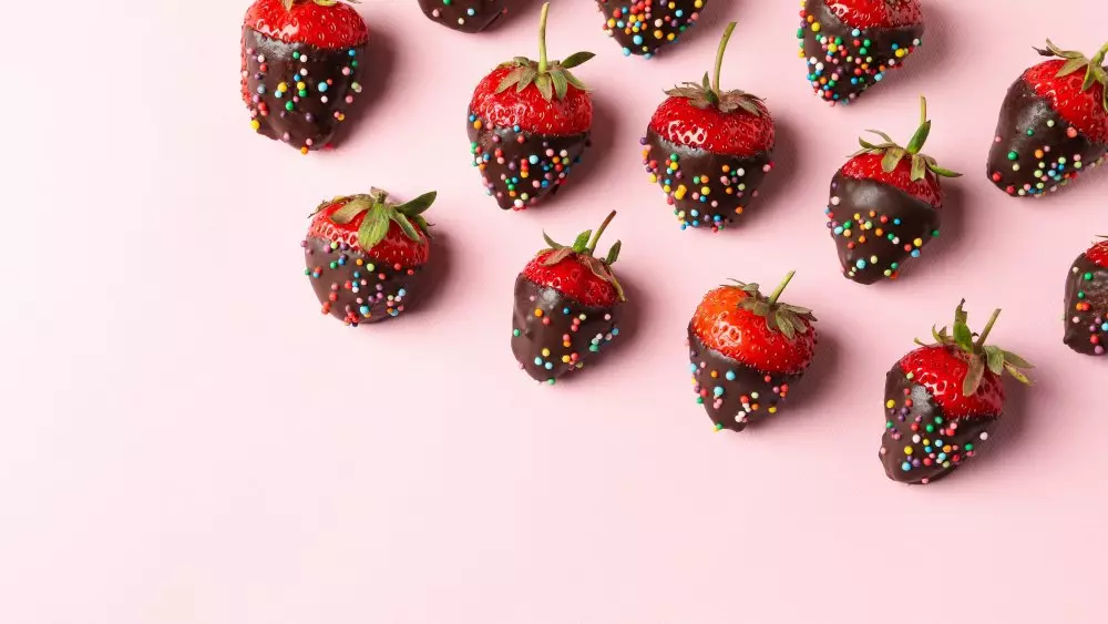 草莓蘸巧克力