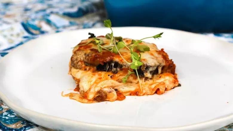 Aubergine parmesan