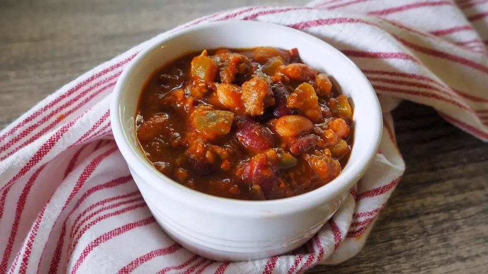 Een kopje chili voor de Super Bowl