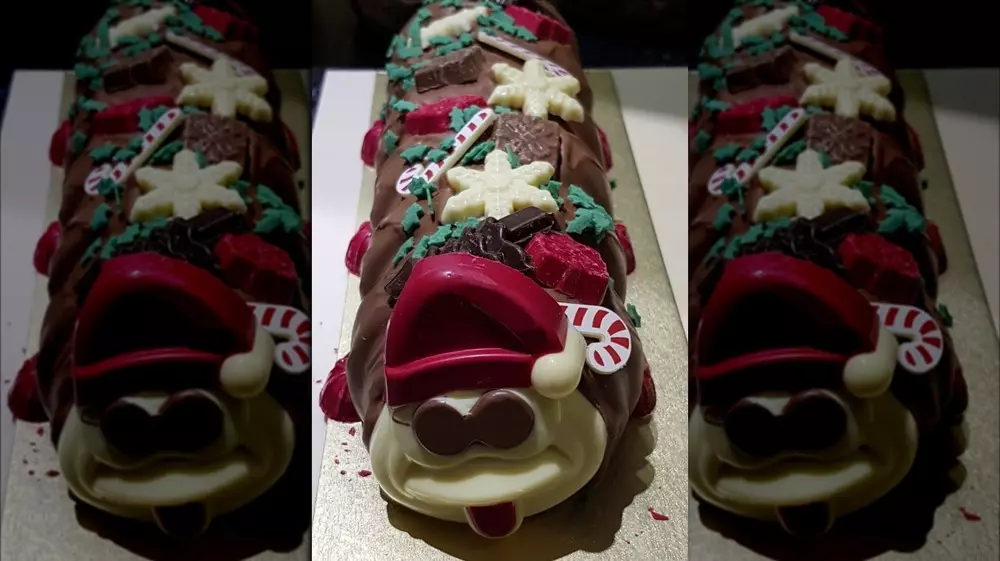 Noheri ya caterpillar cake