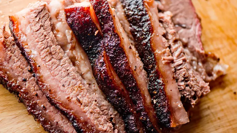 Brisket barbeque slisnithe